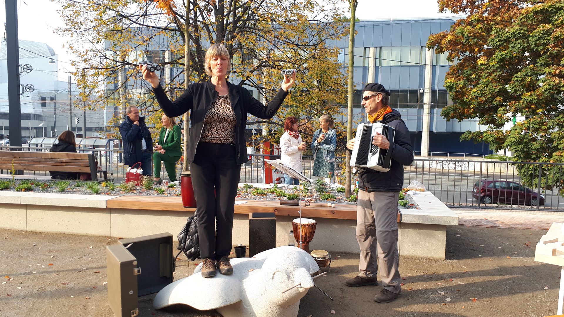 Stadtgarten-Einweihung-Musi – Sanierungstreuhand